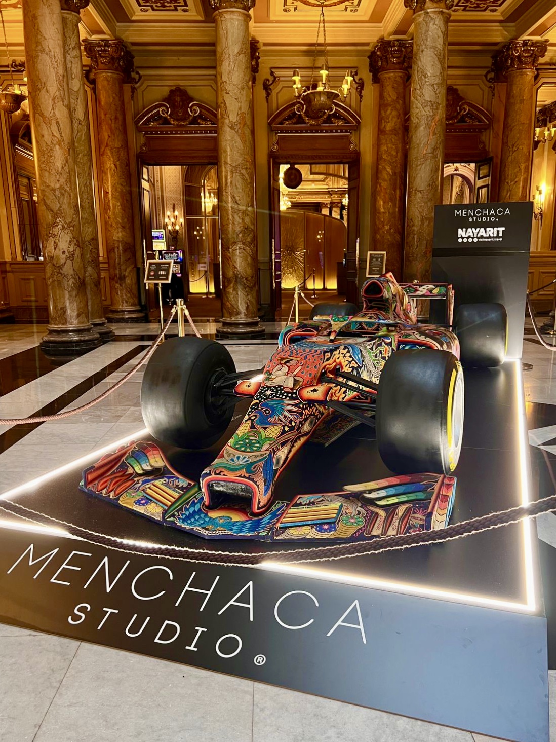 Menchaca Studio Takes Center Stage at Casino Monaco During Formula 1 Week! - |'n Art|