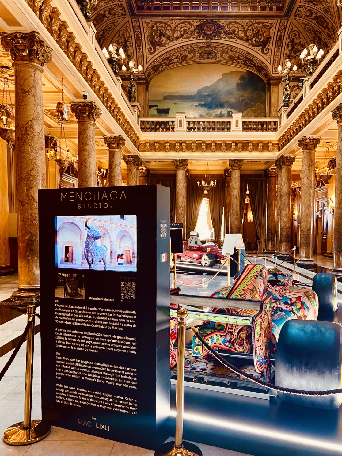 Menchaca Studio Takes Center Stage at Casino Monaco During Formula 1 Week! - |'n Art|